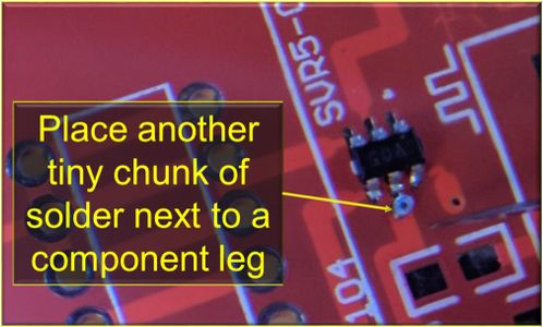 How to Solder SMD / SMT Components With a Soldering Iron : 12 Steps ...