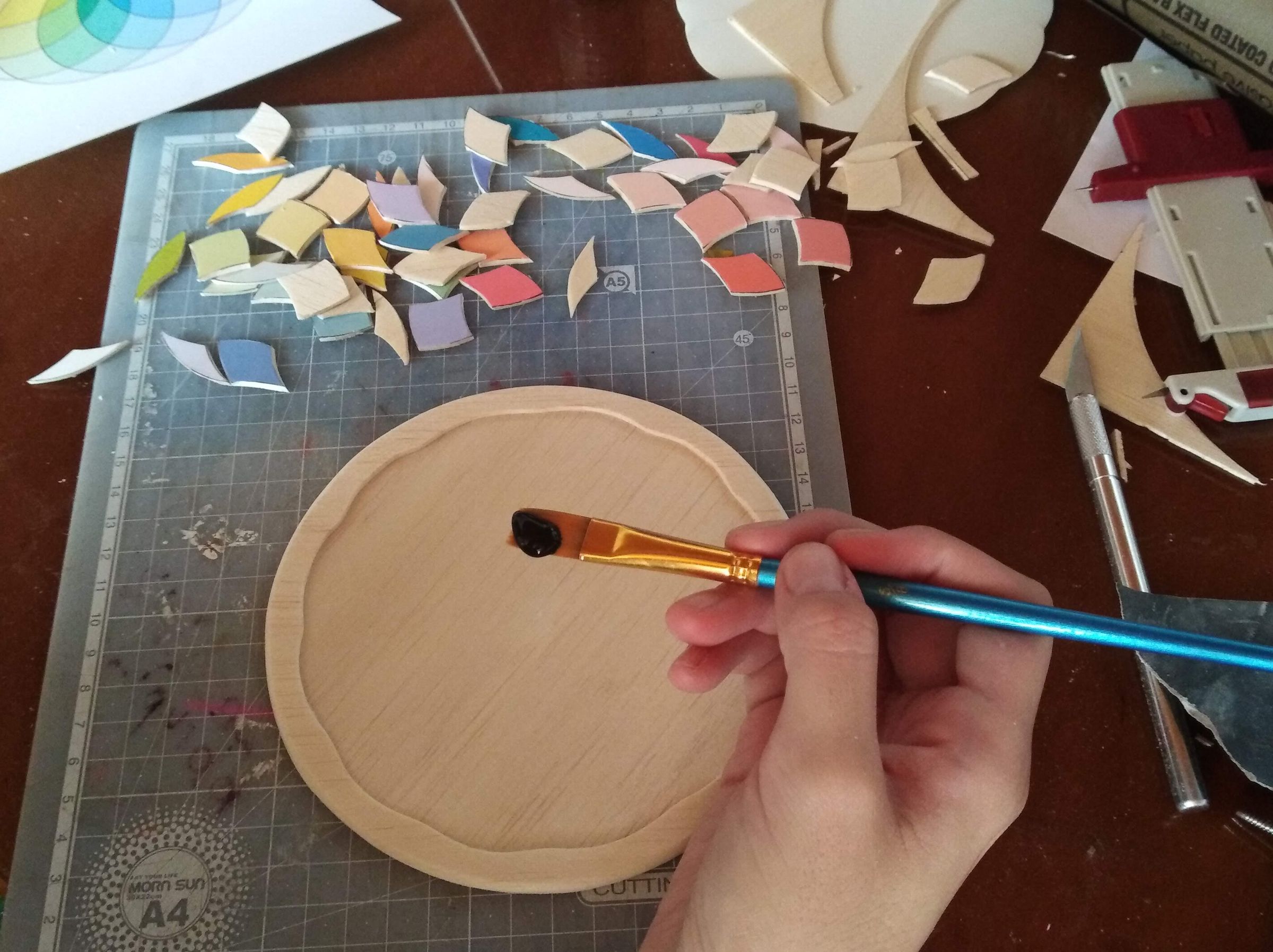 Color Wheel Puzzle : 8 Steps (with Pictures) - Instructables