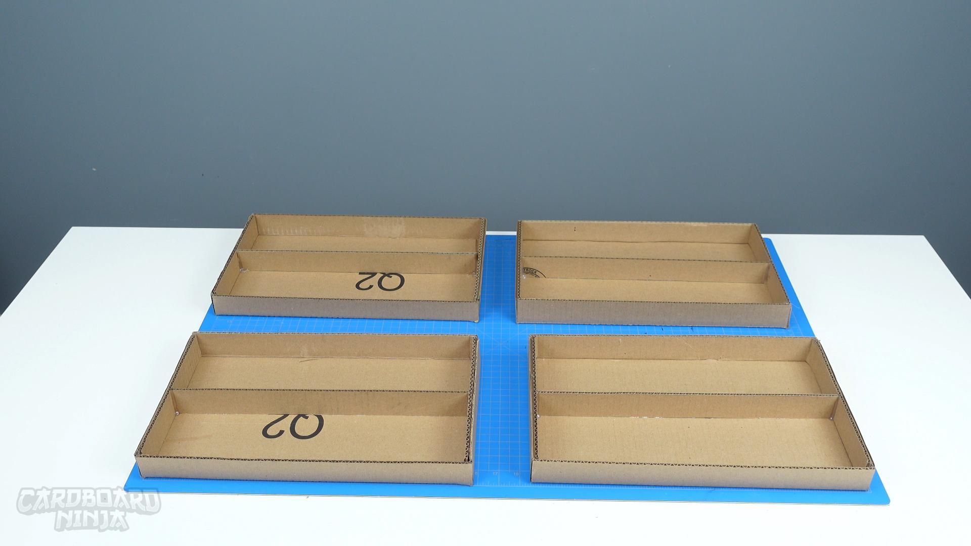 Cardboard Storage Shelf From Single Box : 10 Steps (with Pictures ...