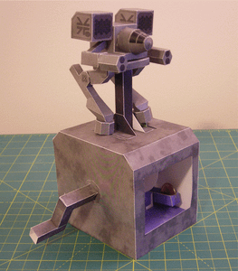 Walking Papercraft Mech Warrior : 20 Steps (with Pictures) - Instructables