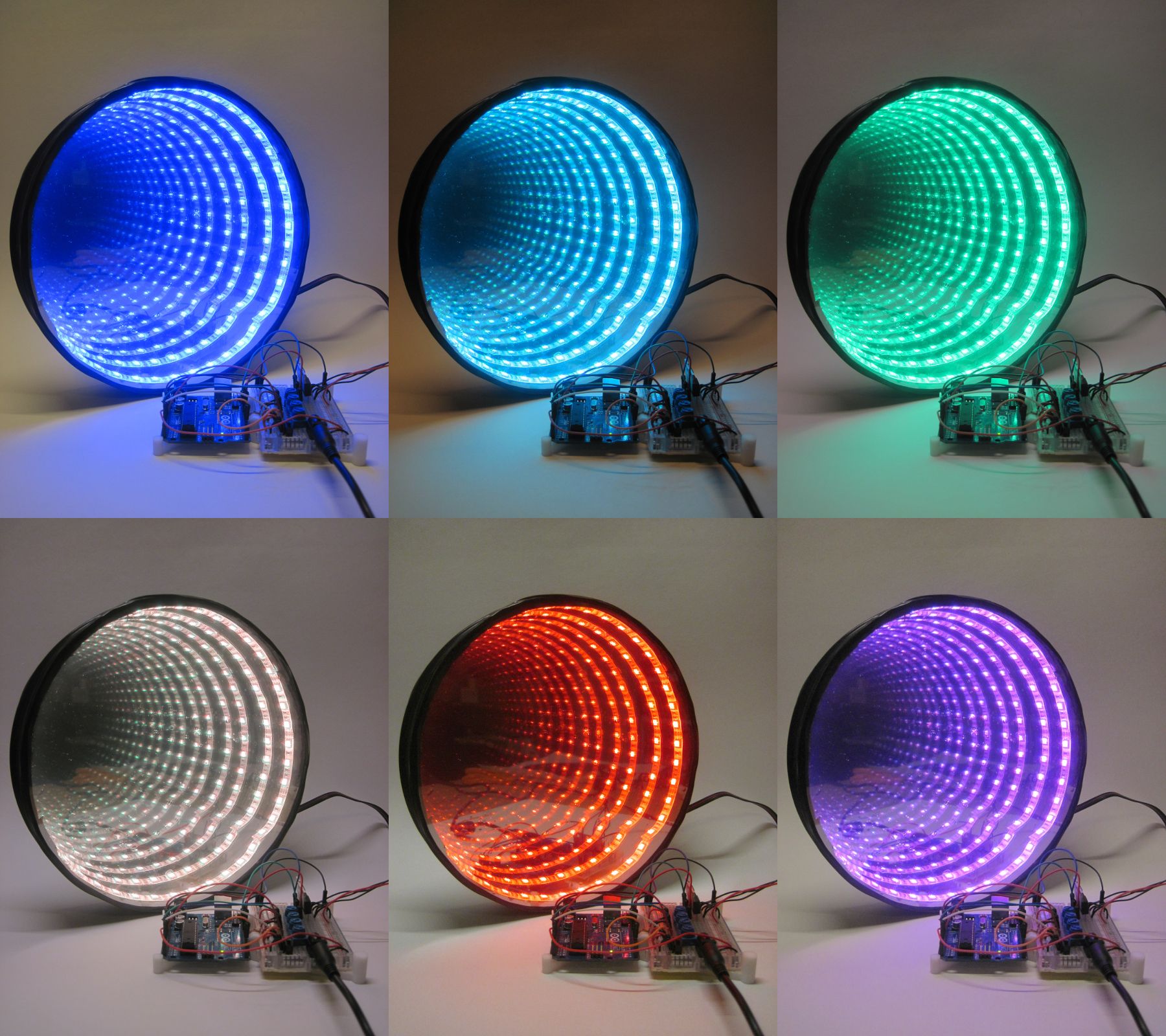 Arduino-controlled RGB LED Infinity Mirror : 13 Steps (with Pictures) - Instructables