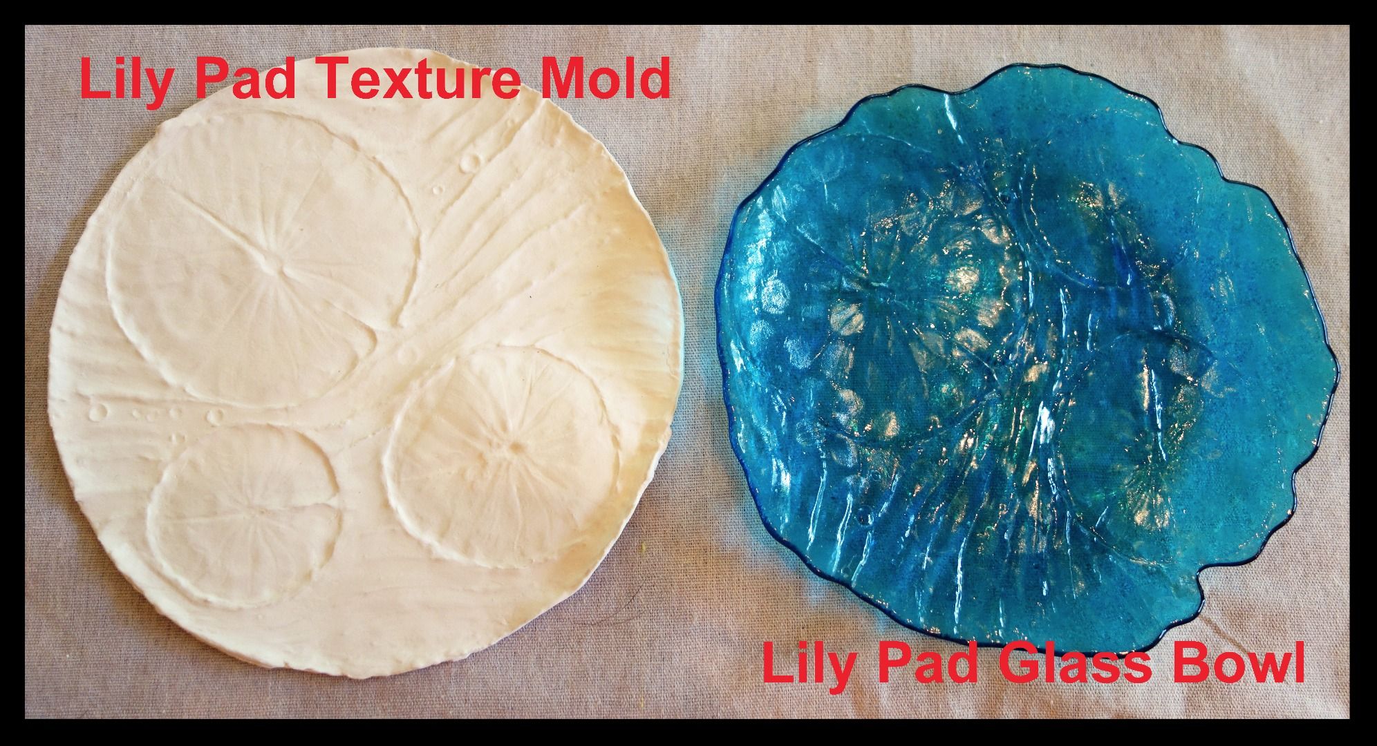 Custom Ceramic Texture Molds for Fused Glass : 4 Steps (with Pictures ...