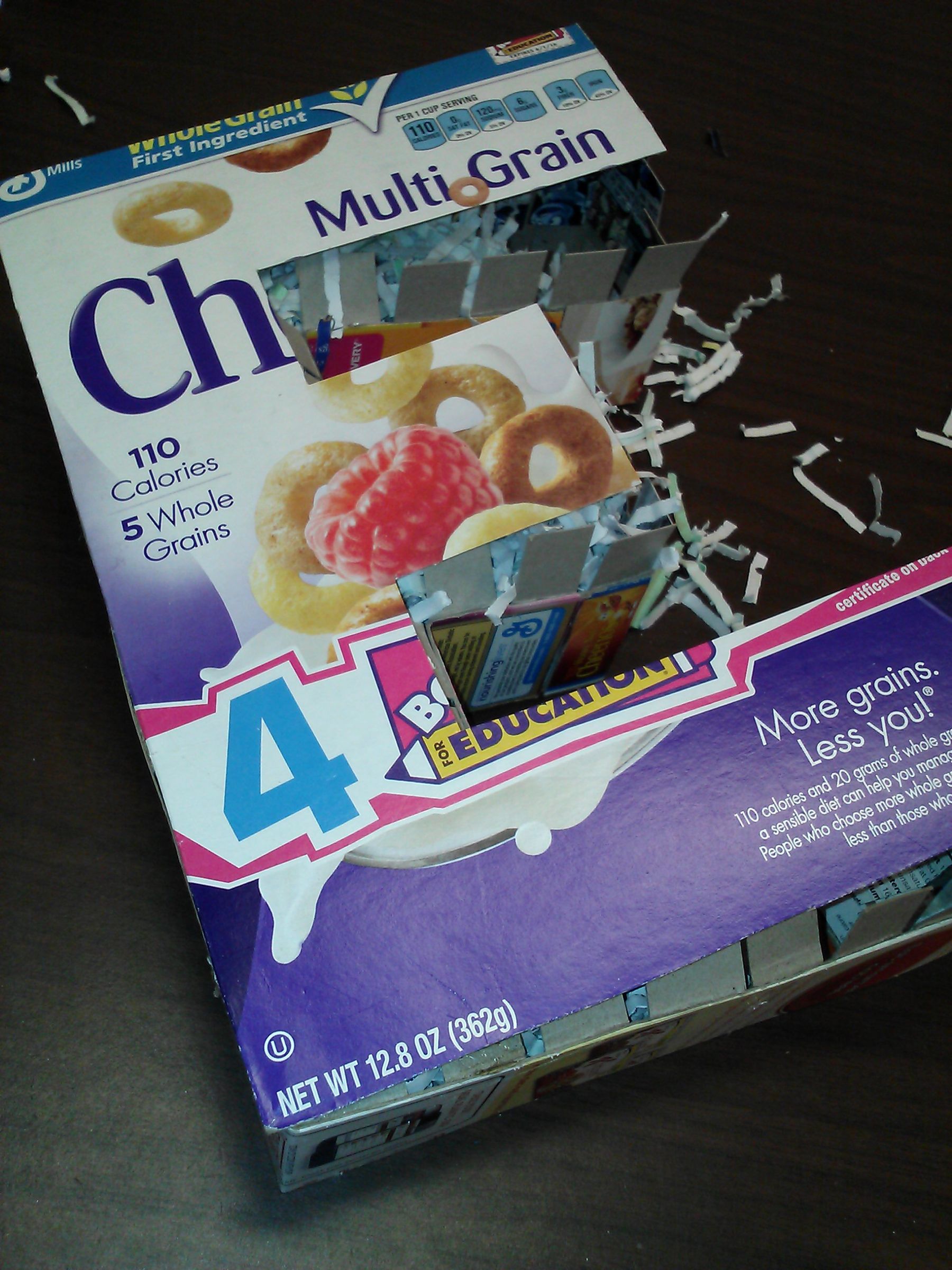 Cereal Box Letters : 9 Steps (with Pictures) - Instructables