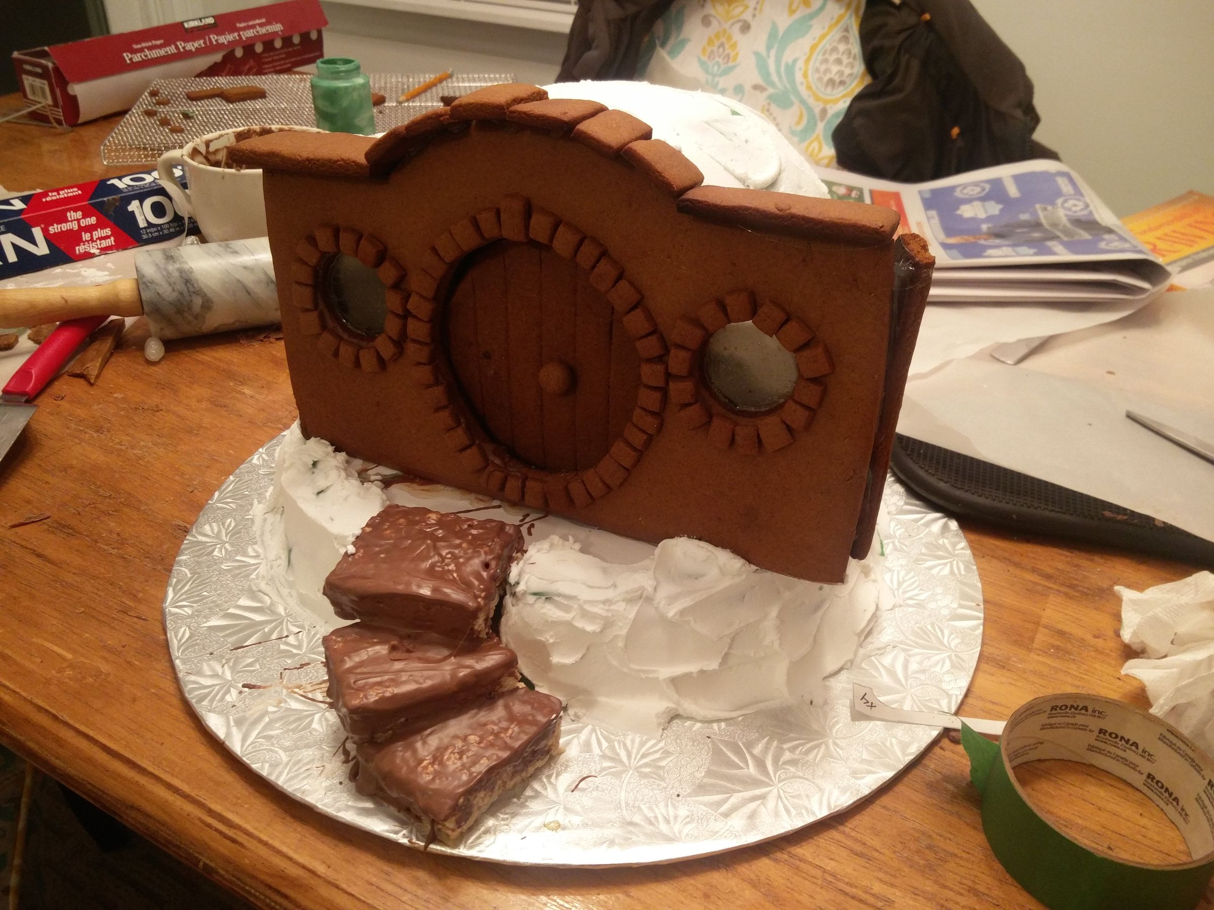 Gingerbread Hobbit House : 8 Steps (with Pictures) - Instructables