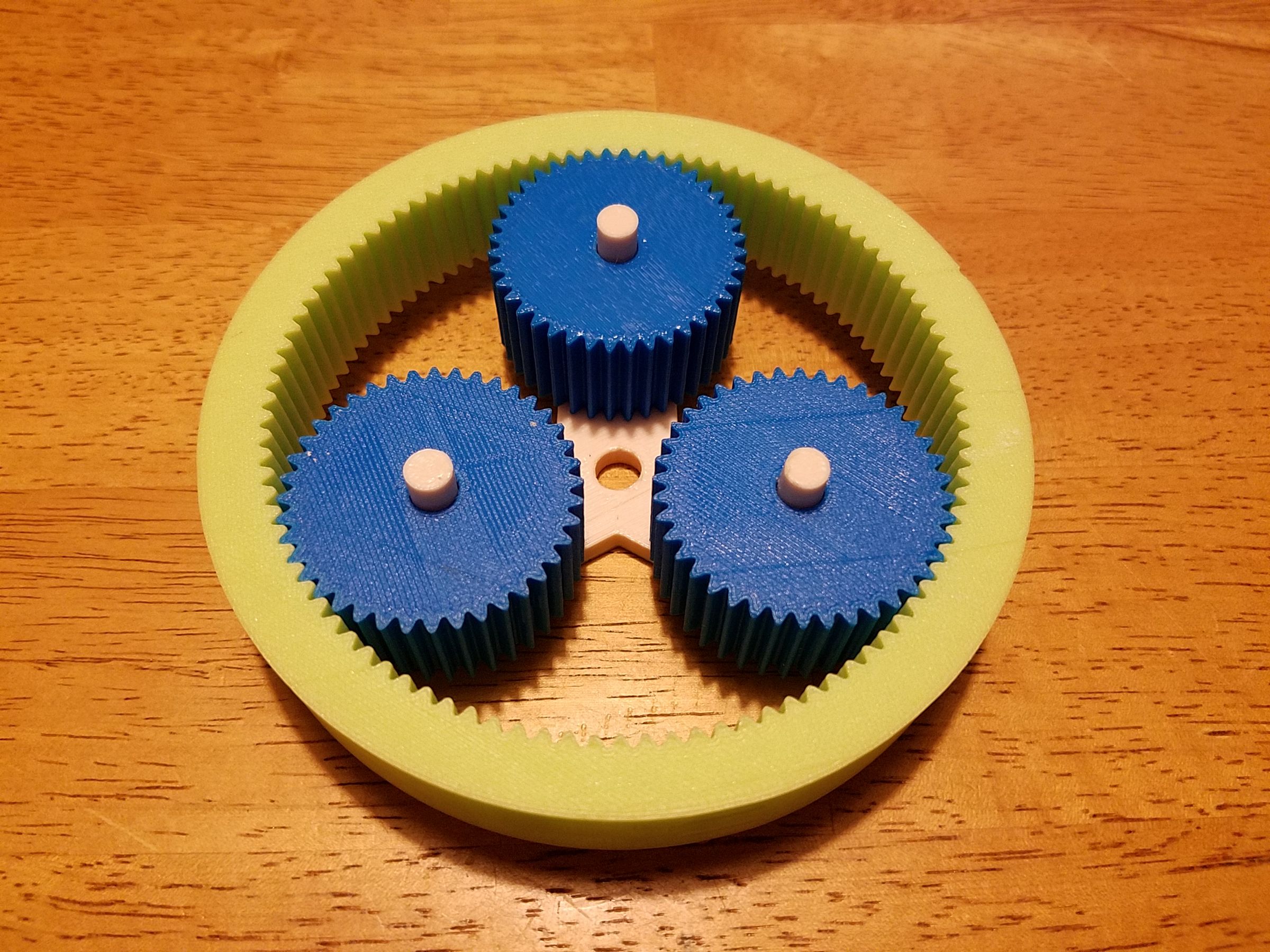 3D Printable Planetary Gear : 7 Steps (with Pictures) - Instructables