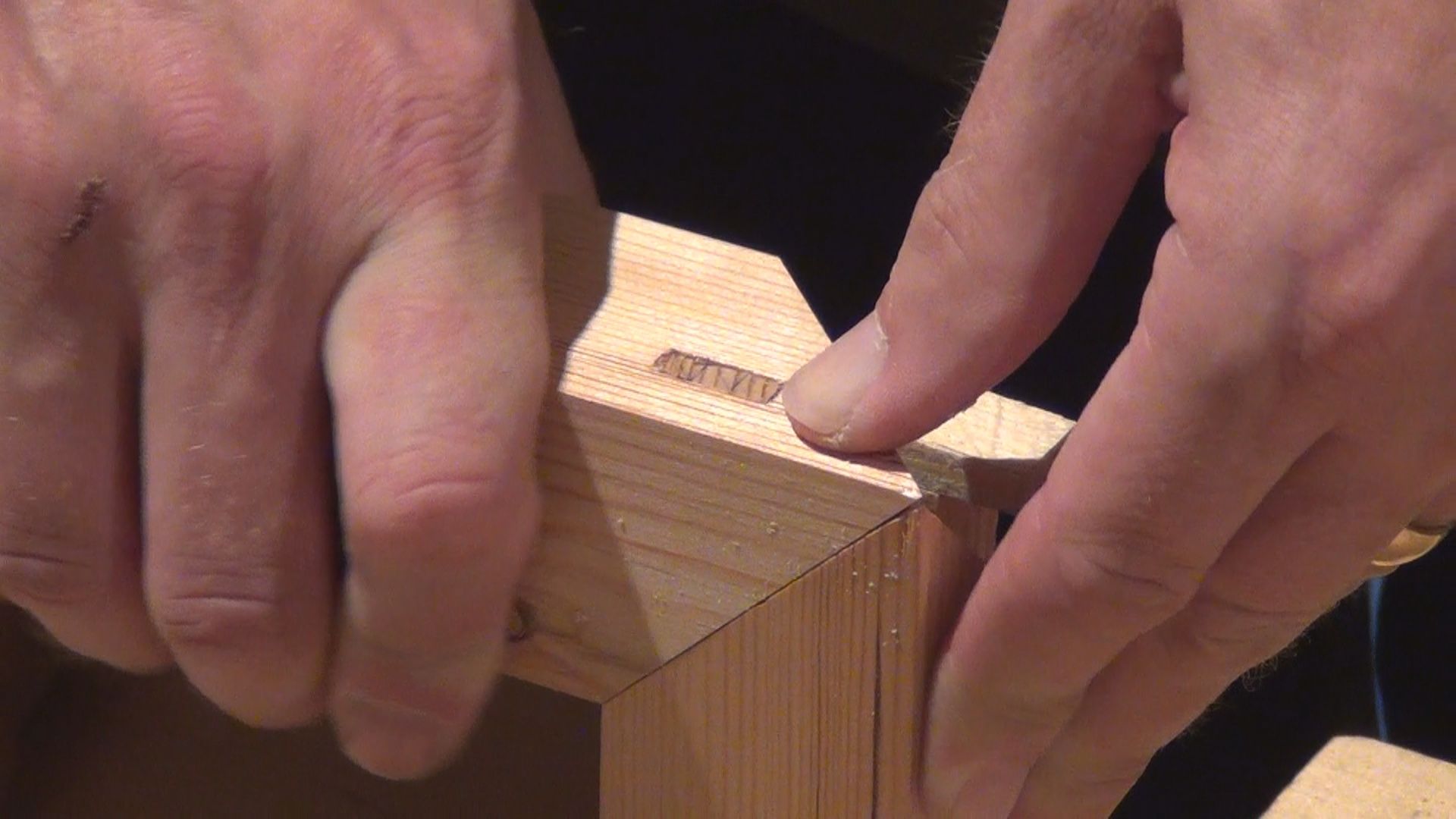 Kane Tsugi Joint - Three Way Pinned Corner Mitre : 8 Steps (with ...