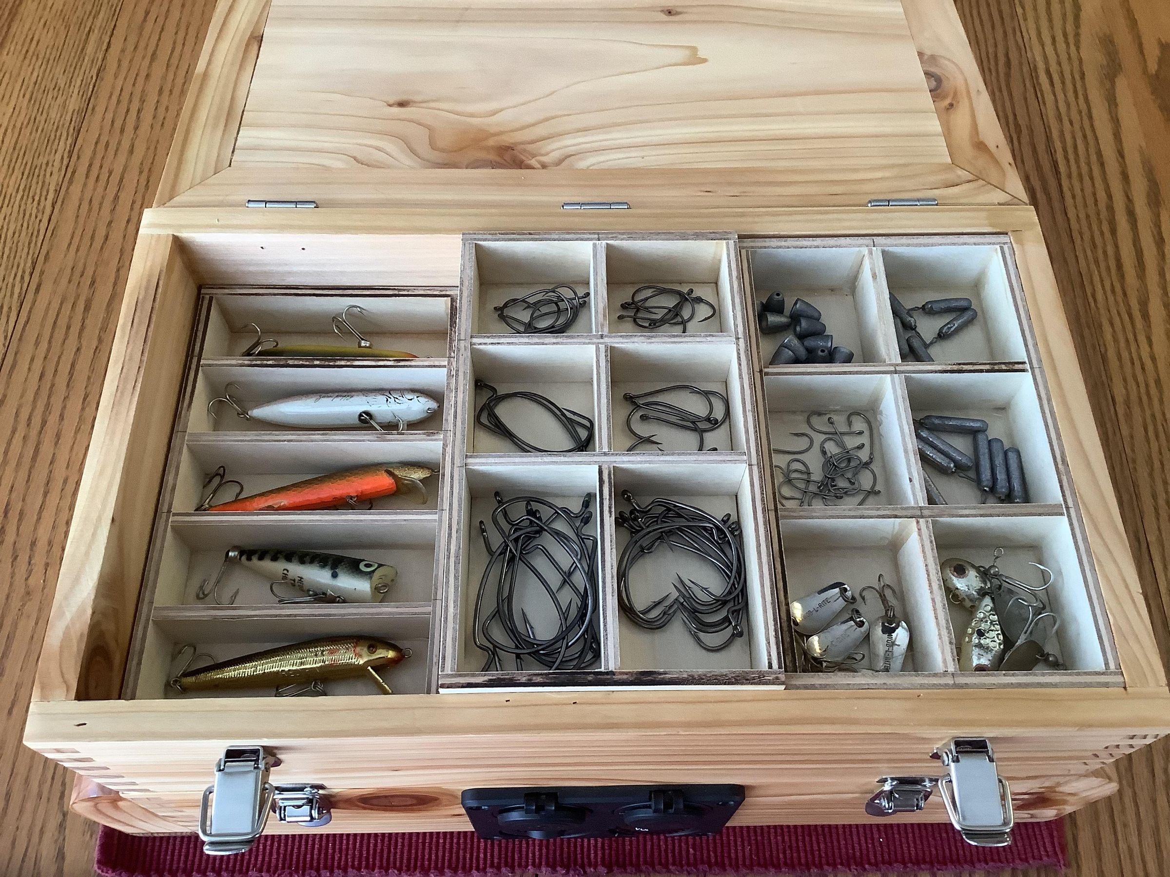 Cedar Power/Tackle Box for Kayak Fishing : 14 Steps (with Pictures ...