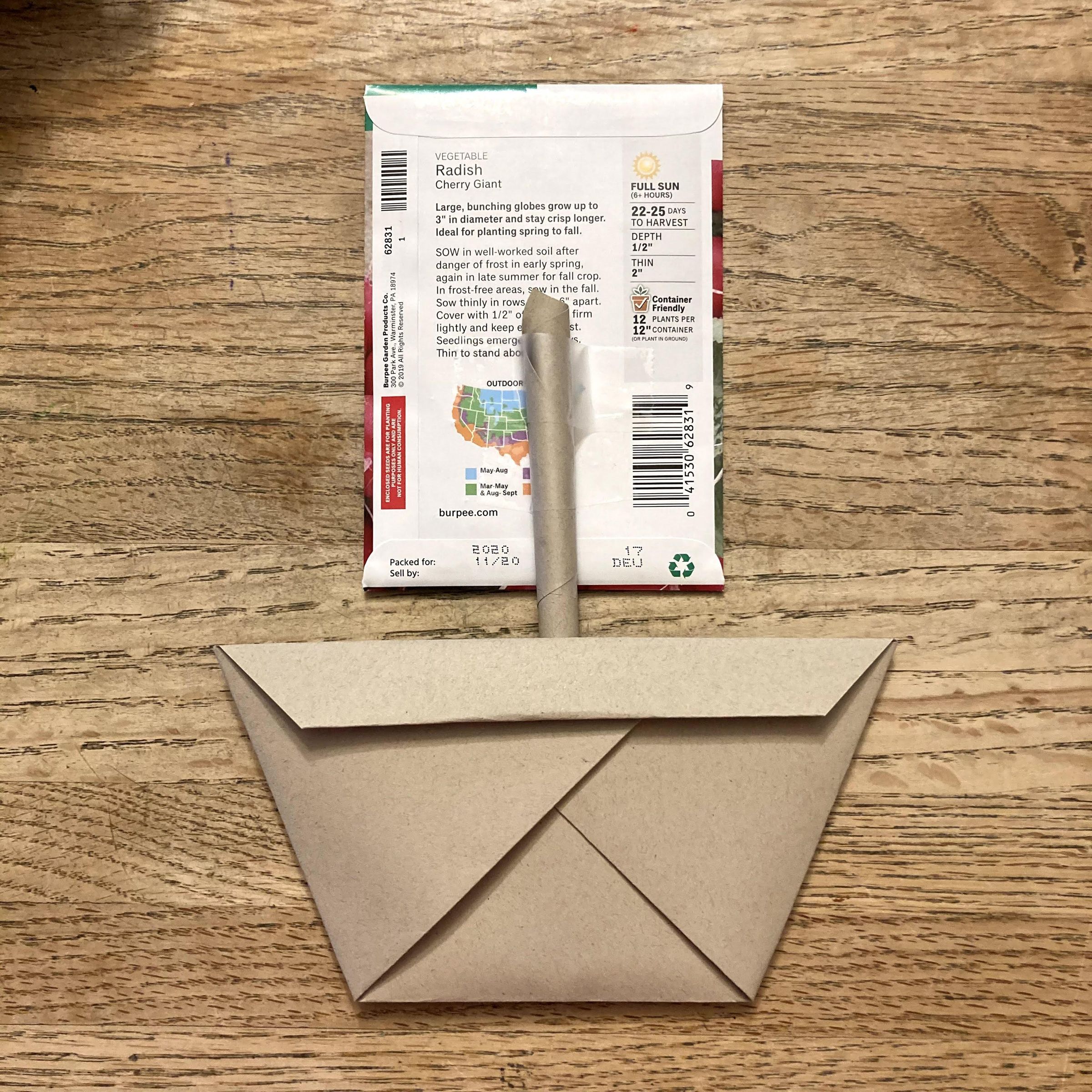 Decorative Paper Flower Pot for Seed Packets : 13 Steps (with Pictures ...