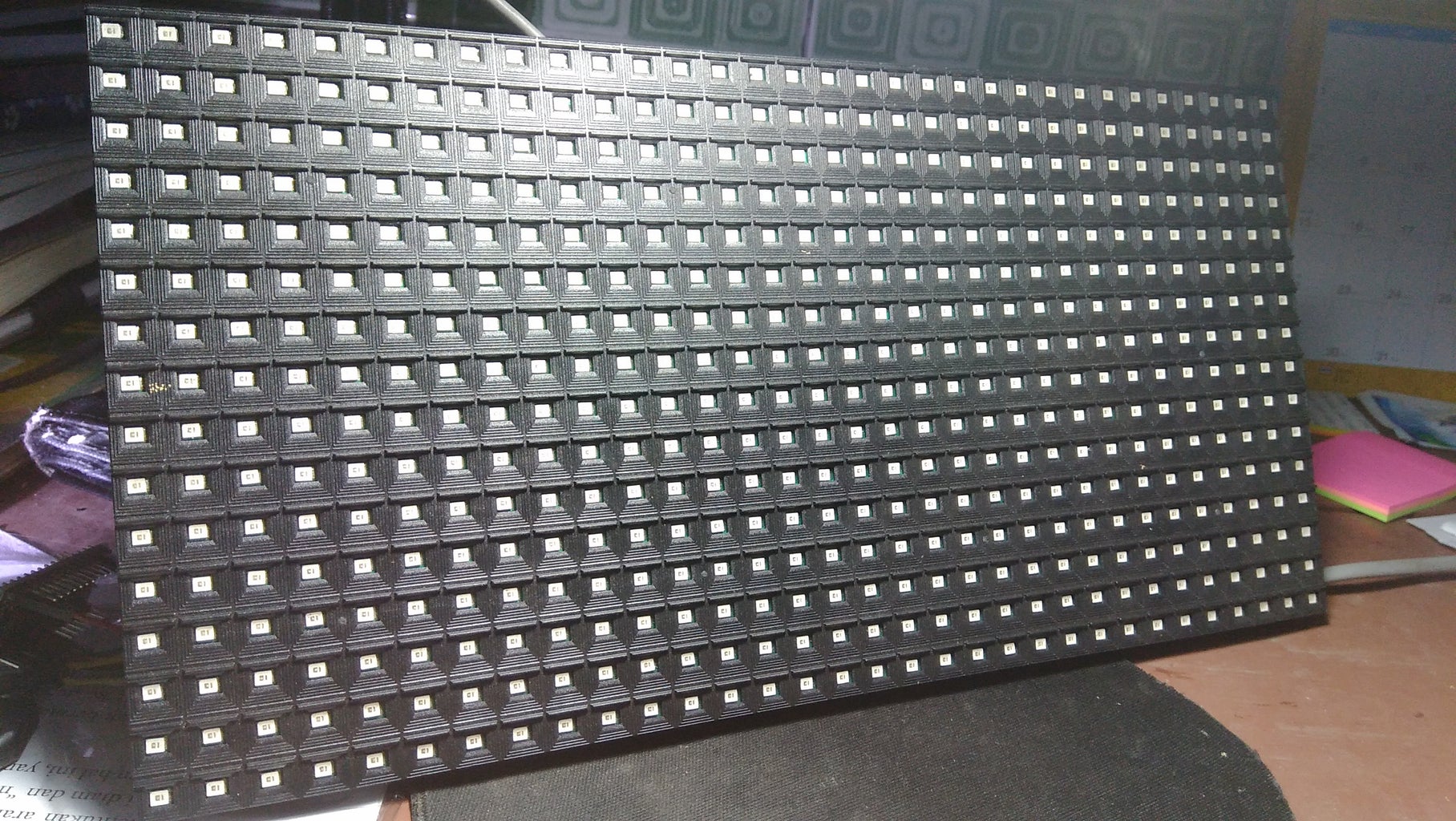 P10 Led Dmd Using Arduino Nano V3 4 Steps Instructables
