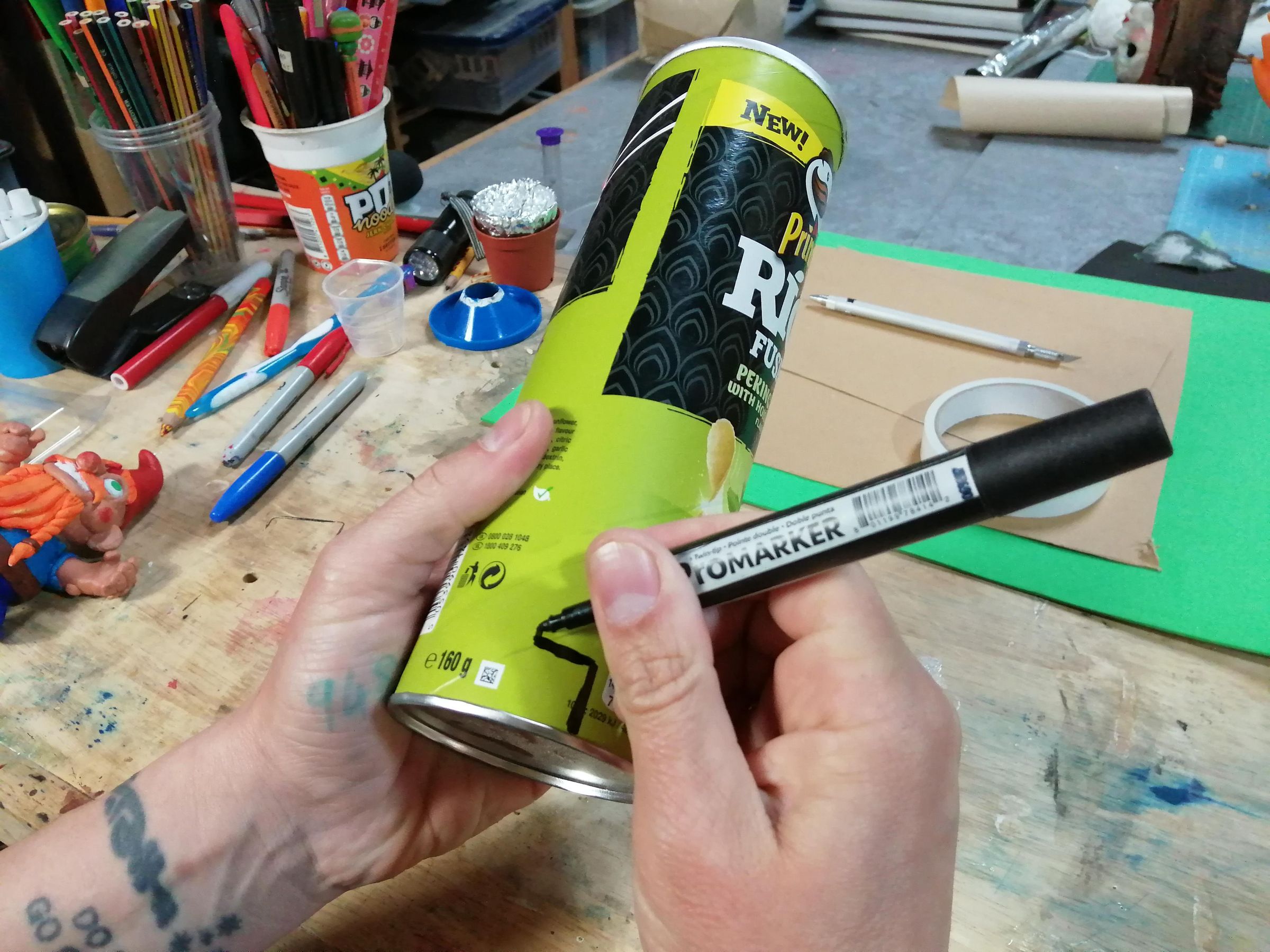 Pringles Tube Dice Tower : 9 Steps (with Pictures) - Instructables