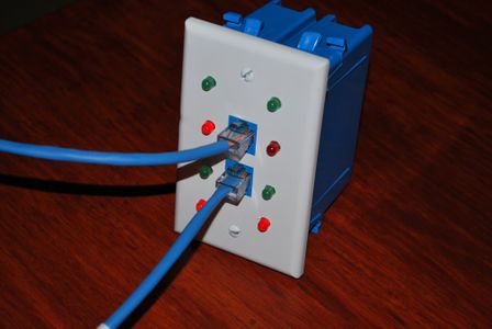 DIY Ethernet RJ-45 UTP Cable Tester UltraCheap (Wall Mountable) : 7 ...