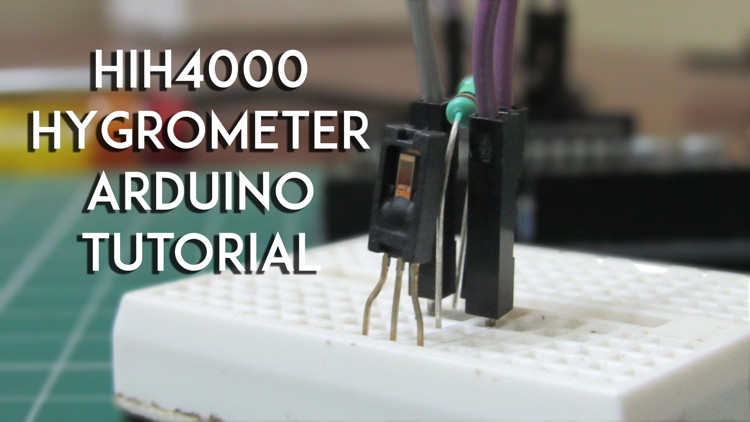 HIH4000 Humidity ,Hygrometer Sensor Tutorial : 3 Steps (with Pictures ...