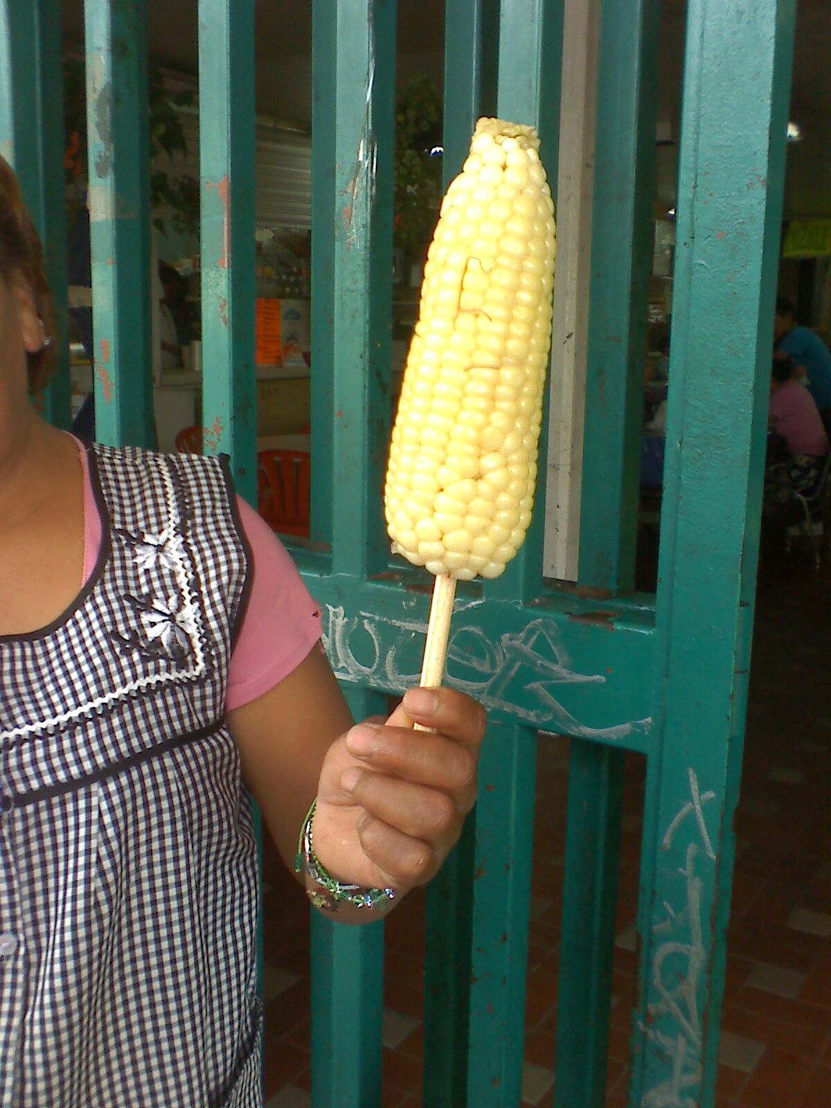 Corn on the Cob... on the Stick!! Mexican Style Elote!! : 6 Steps ...
