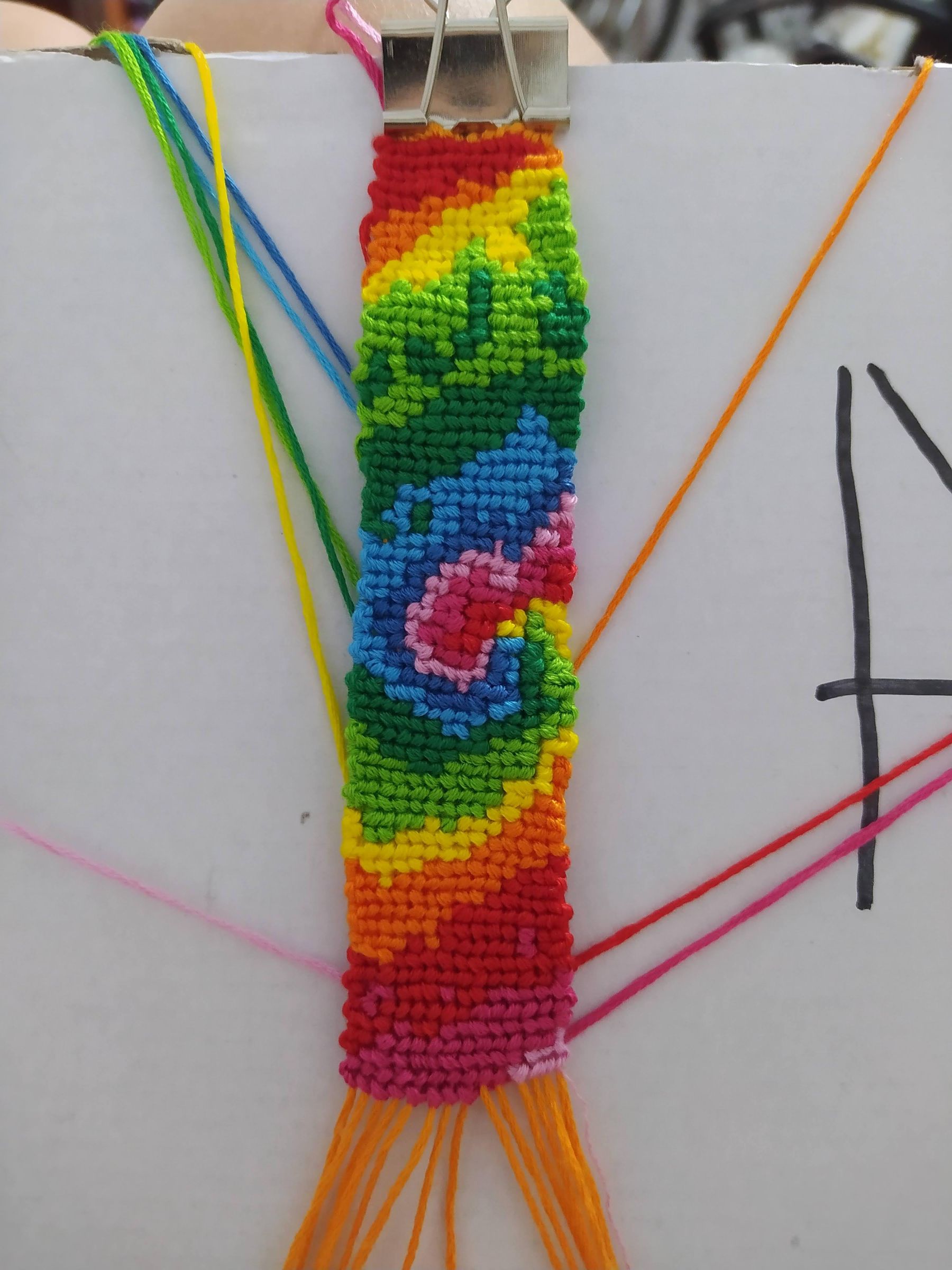 Alpha Pattern Macrame Bracelet: Spiral Tie Dye : 18 Steps (with ...