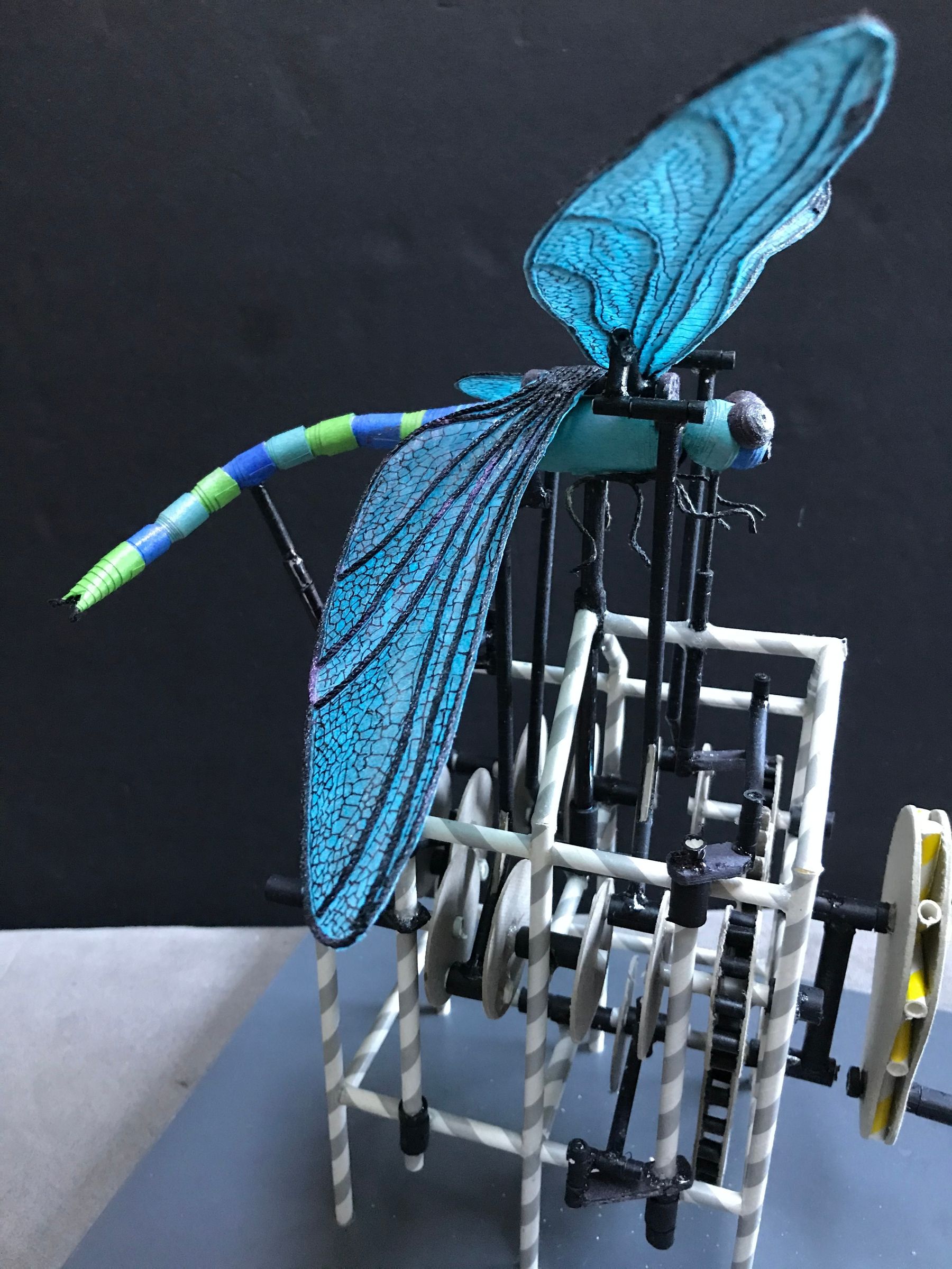 Paper Animatronic Dragonfly : 11 Steps (with Pictures) - Instructables