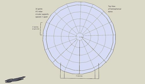Building a Dome Out of Paper (and Steel...and Cement...) : 6 Steps ...