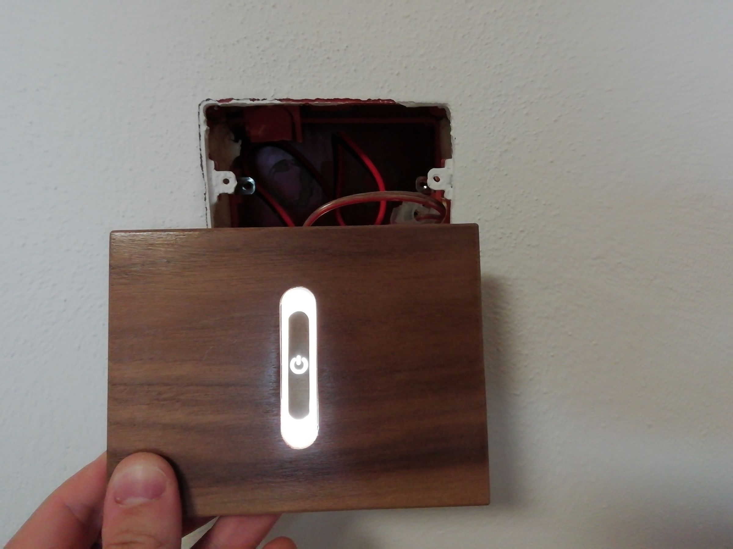 Wooden LED Panels and Touch Buttons for House Lighting System : 9 Steps ...