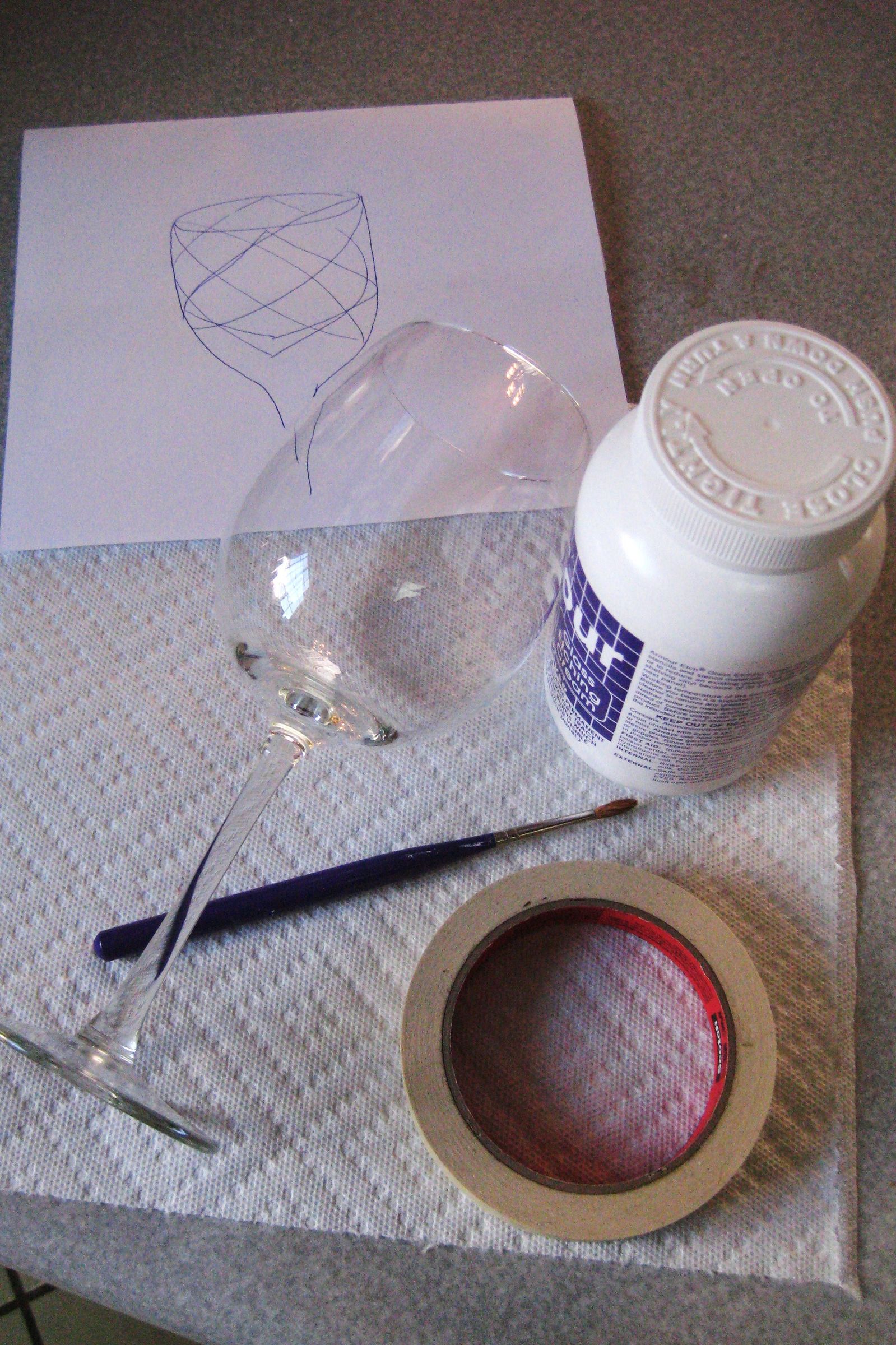 Glass Etched Glasses : 8 Steps (with Pictures) - Instructables