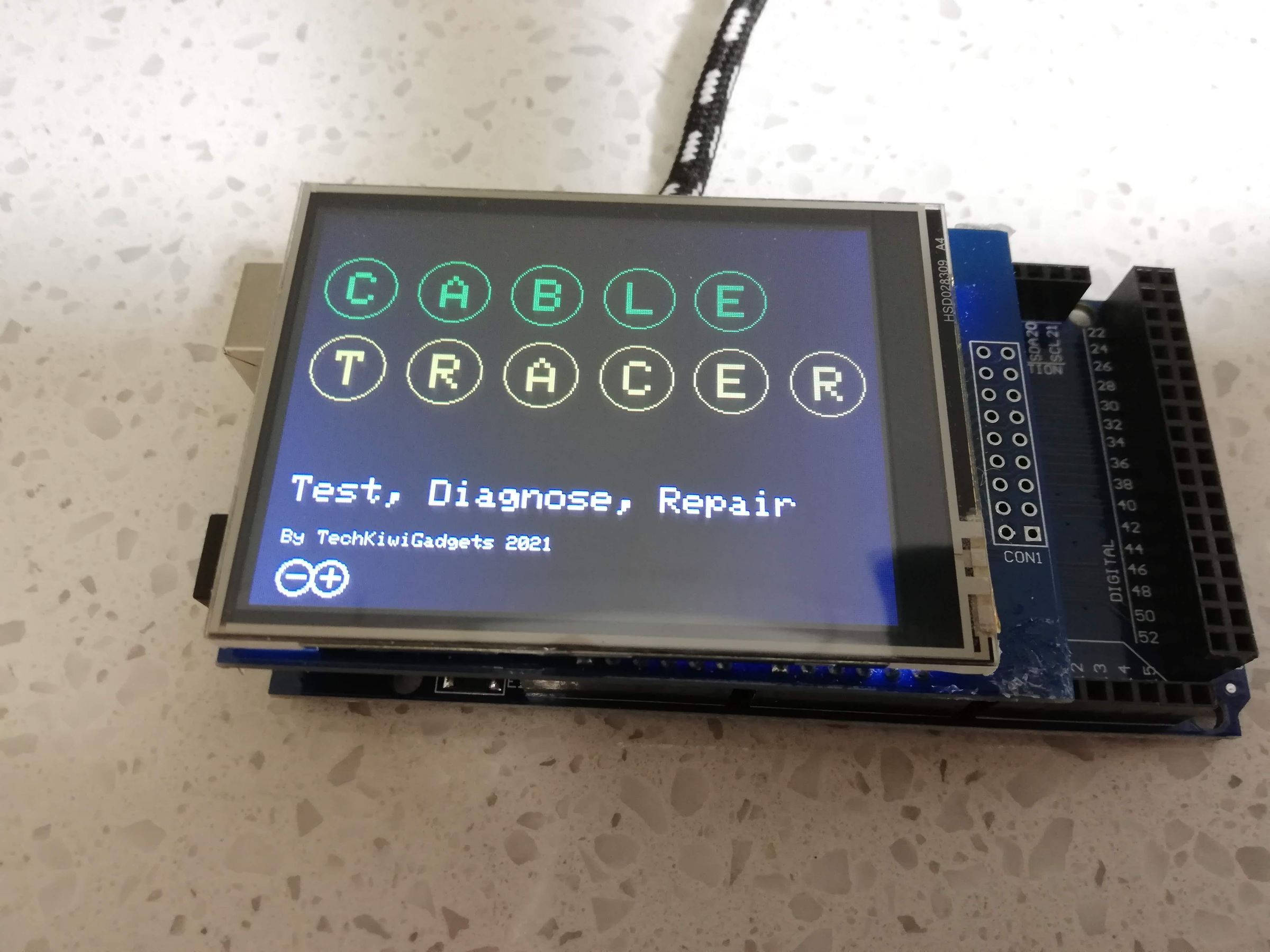 Touch Screen Cable Tracer : 6 Steps (with Pictures) - Instructables