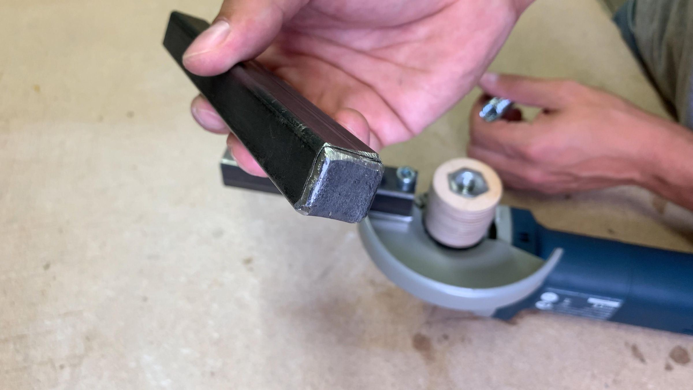 A Power File From an Angle Grinder : 15 Steps (with Pictures ...