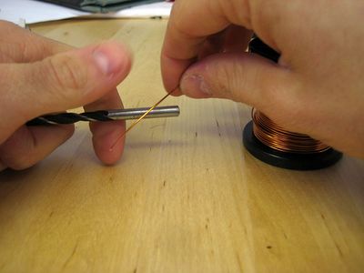 Making a Simple Air Core Inductor (Induction Coil) : 5 Steps ...