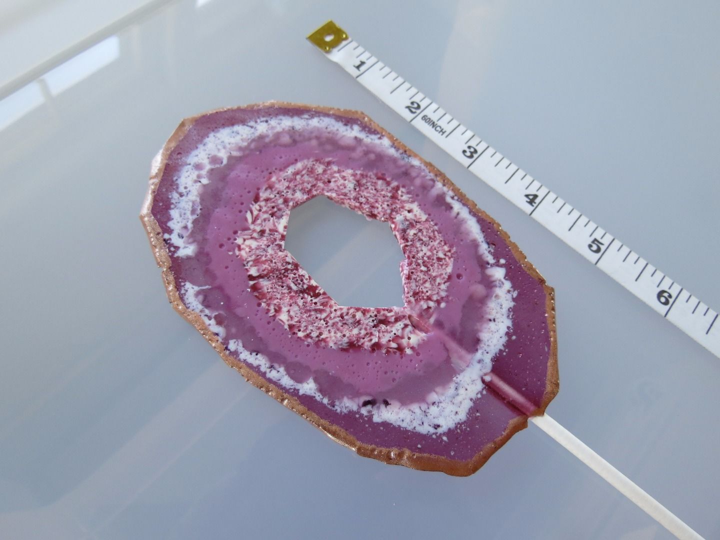 Agate Rock Lollipops From Crushed Candy -- Simple and Easy! : 4 Steps ...