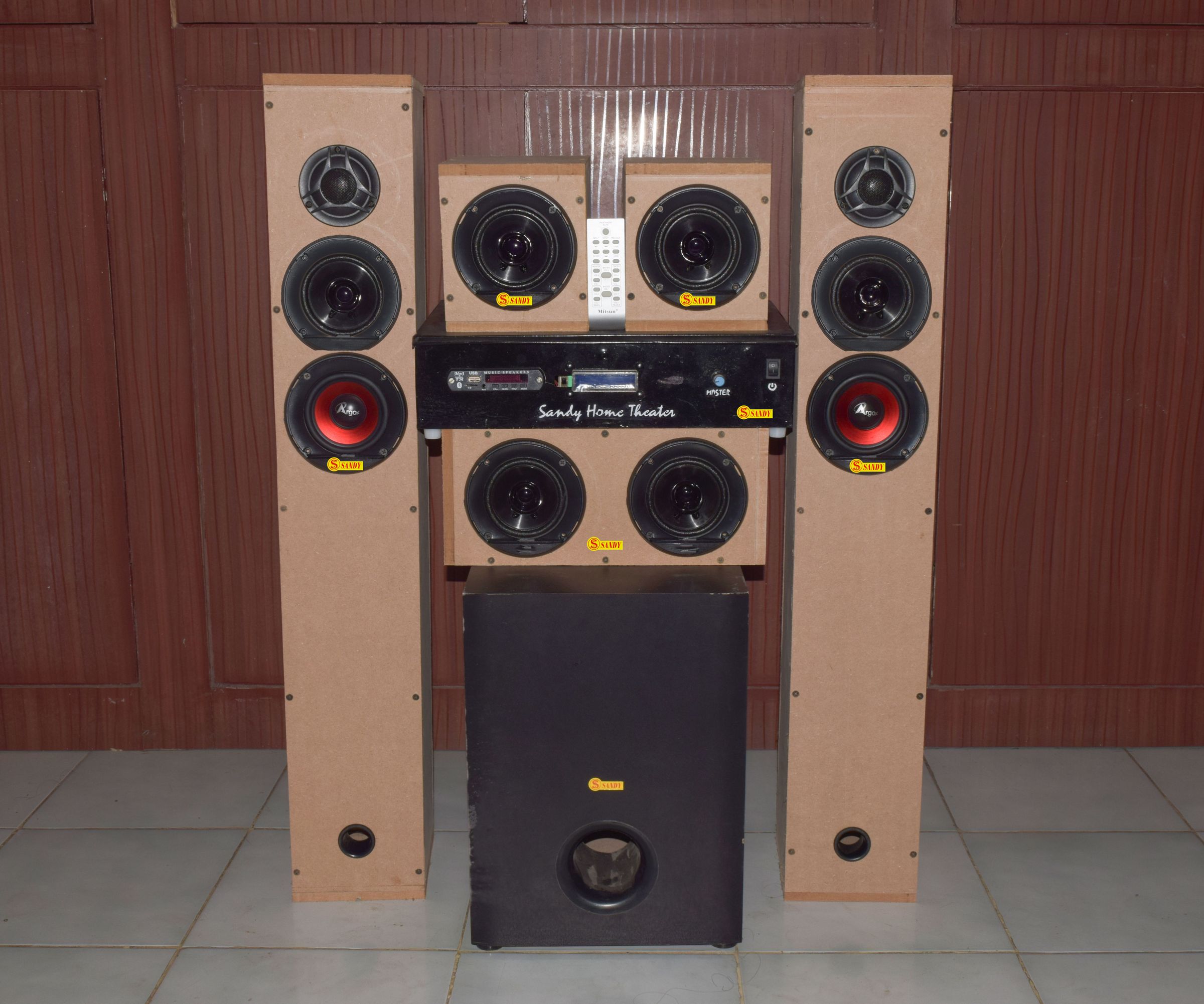 DIY 5.1 Home Theater System 700watt RMS : 12 Steps (with Pictures ...