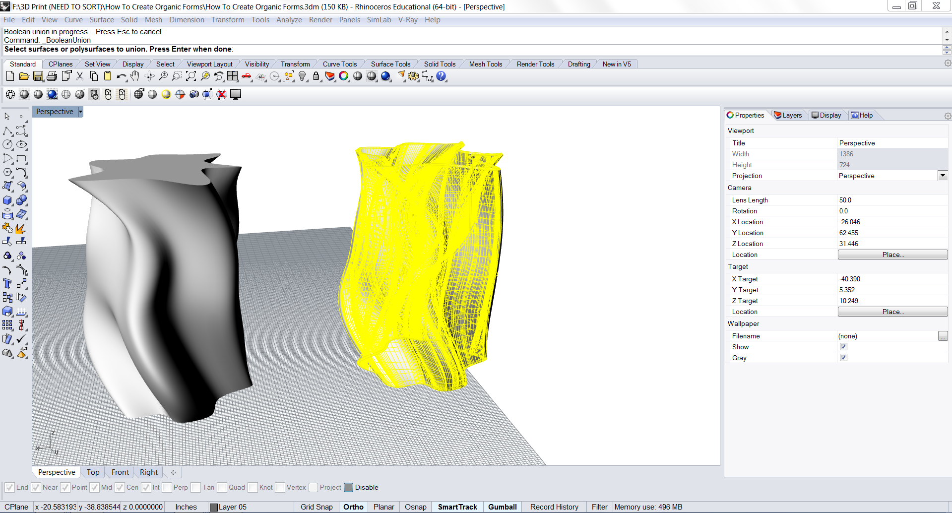 How to Create 3D Printed Organic Forms and Vases : 23 Steps (with ...