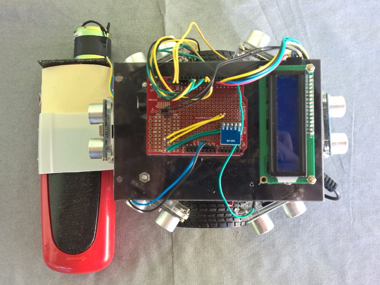 Homemade Cleanning Robot With Bluetooth : 5 Steps - Instructables