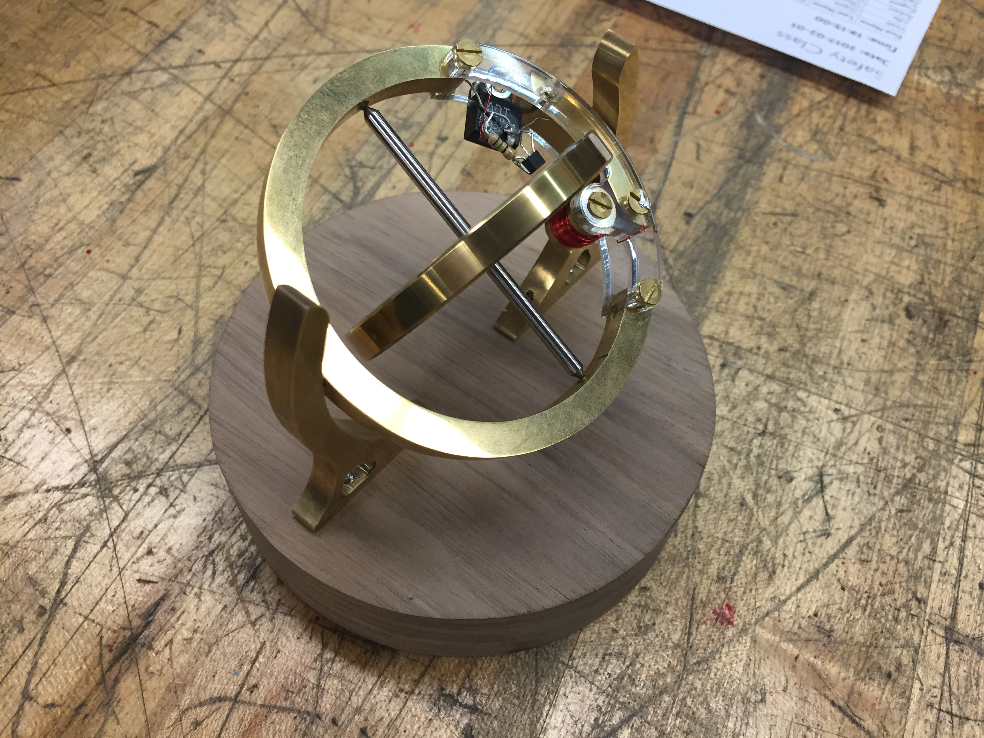 Self Spinning Gyroscope : 12 Steps (with Pictures) - Instructables