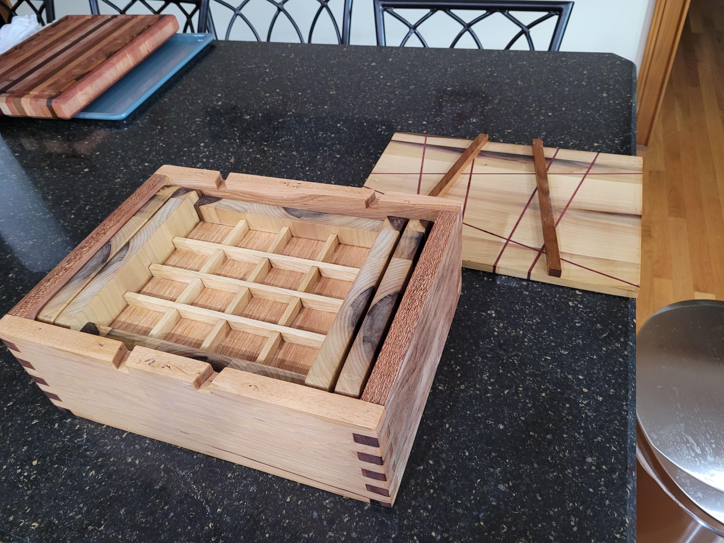 Hardwood Jewelry Box With Box/Finger Joints : 13 Steps (with Pictures ...