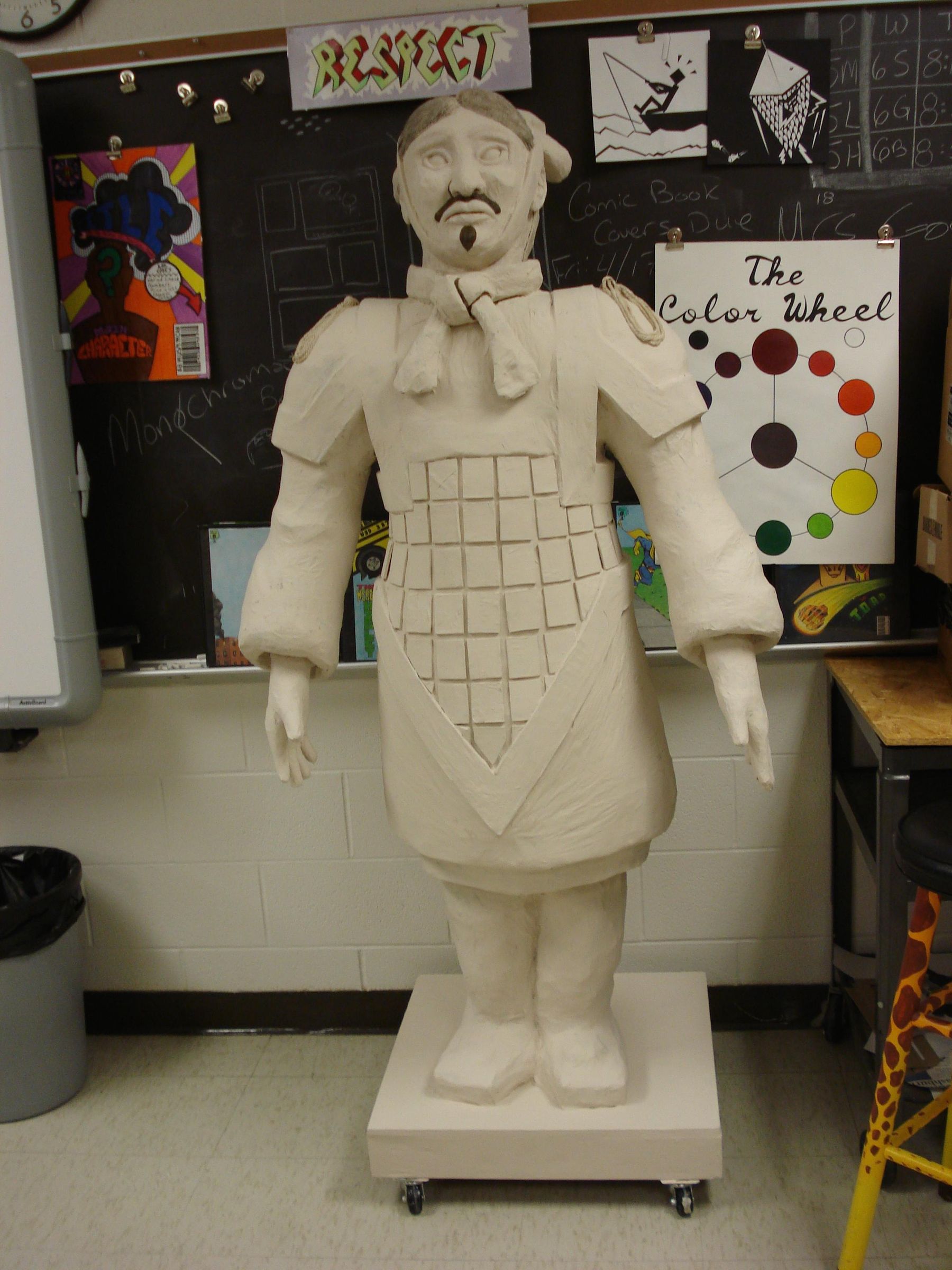 Paper Mache Terracotta Warrior : 4 Steps (with Pictures) - Instructables