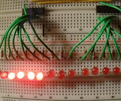 knight rider leds show DIY Project - Step-by-Step DIY Project | FindingDIY