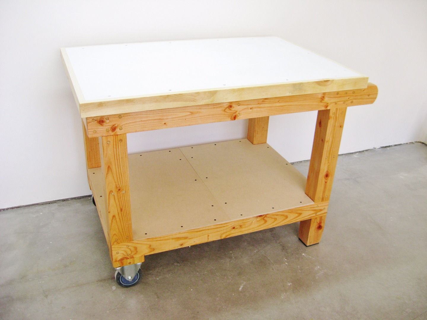 Simple Workshop Cart (with Hidden Drawer) : 11 Steps (with Pictures ...
