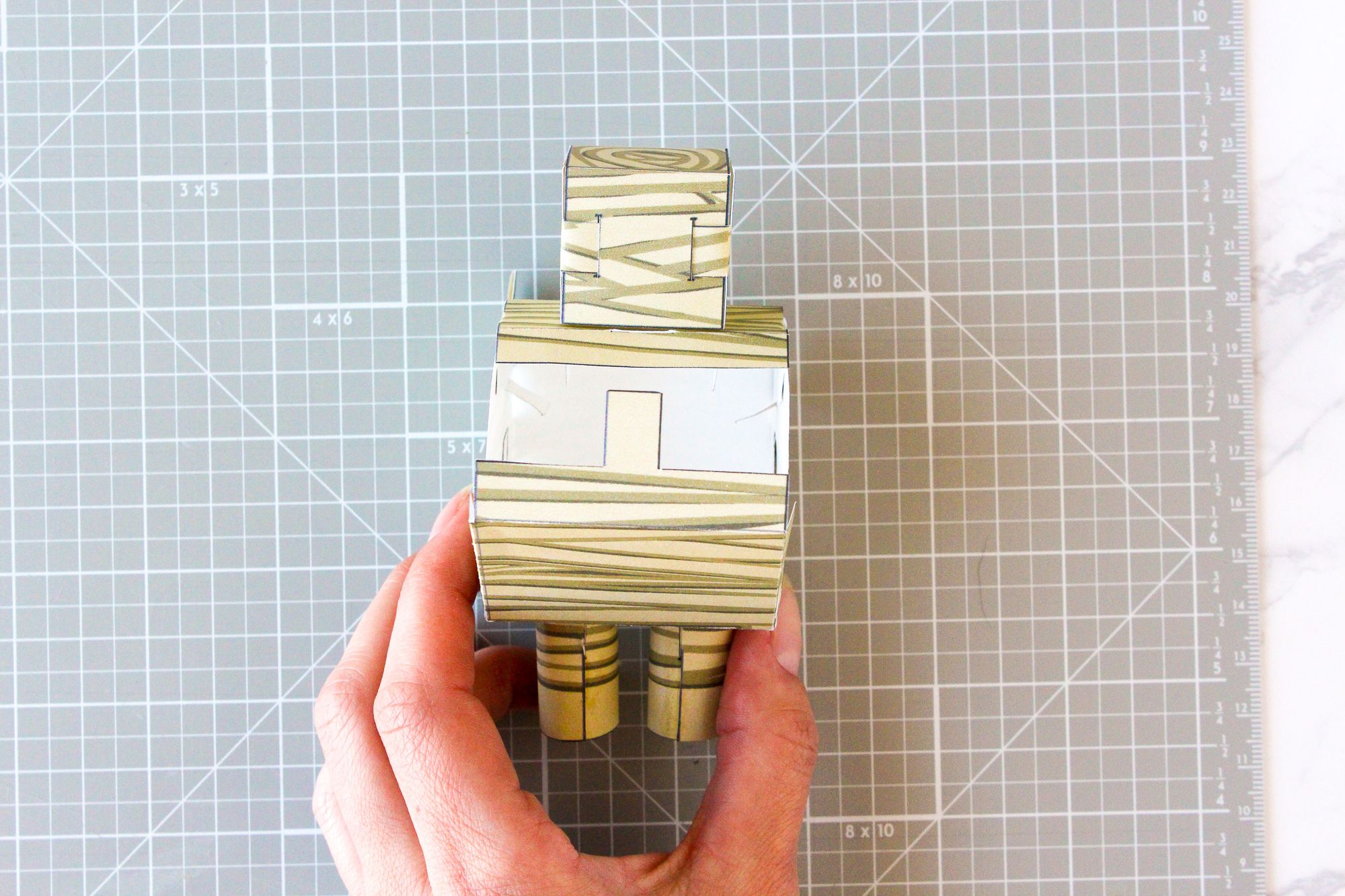Free Halloween Mummybot Papercraft : 11 Steps (with Pictures ...