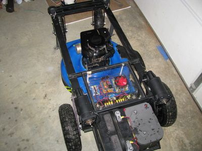 Arduino R/C Lawnmower (painted) : 11 Steps (with Pictures) - Instructables