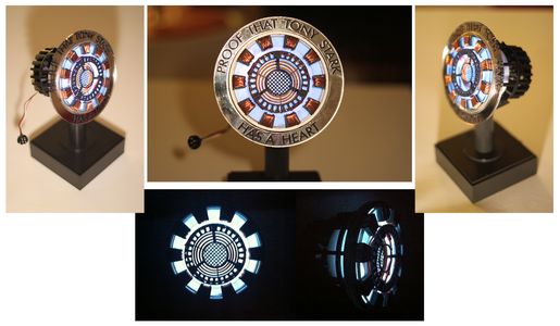 How to Build Iron Mans Arc Reactor. : 11 Steps (with Pictures ...