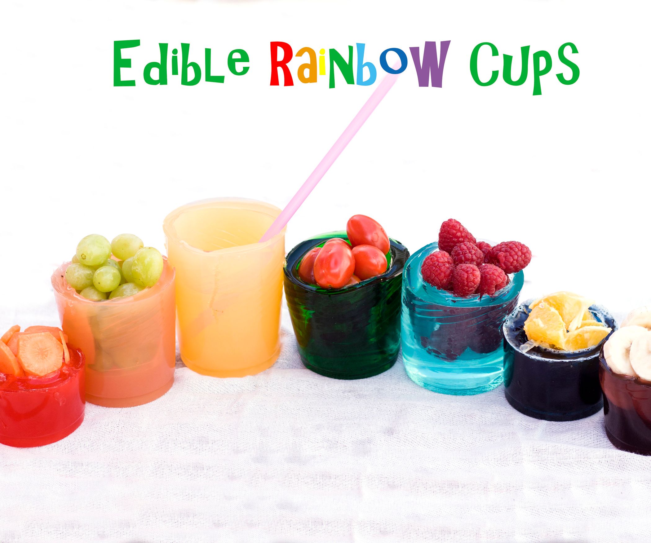 Edible Rainbow Cups : 6 Steps (with Pictures) - Instructables