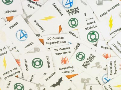 Superhero Card Game : 3 Steps (with Pictures) - Instructables