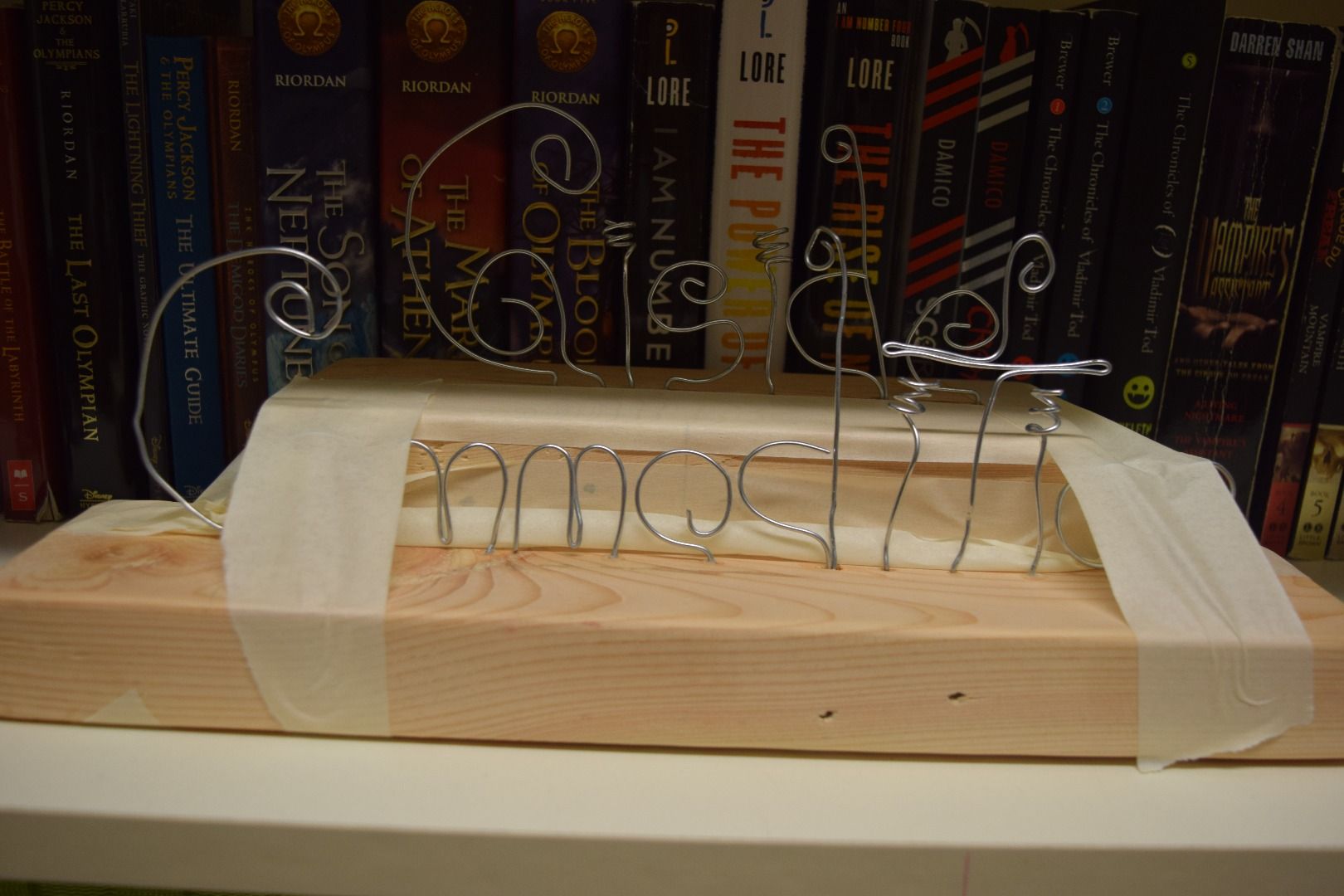 Wire Letters Sculpture : 8 Steps - Instructables