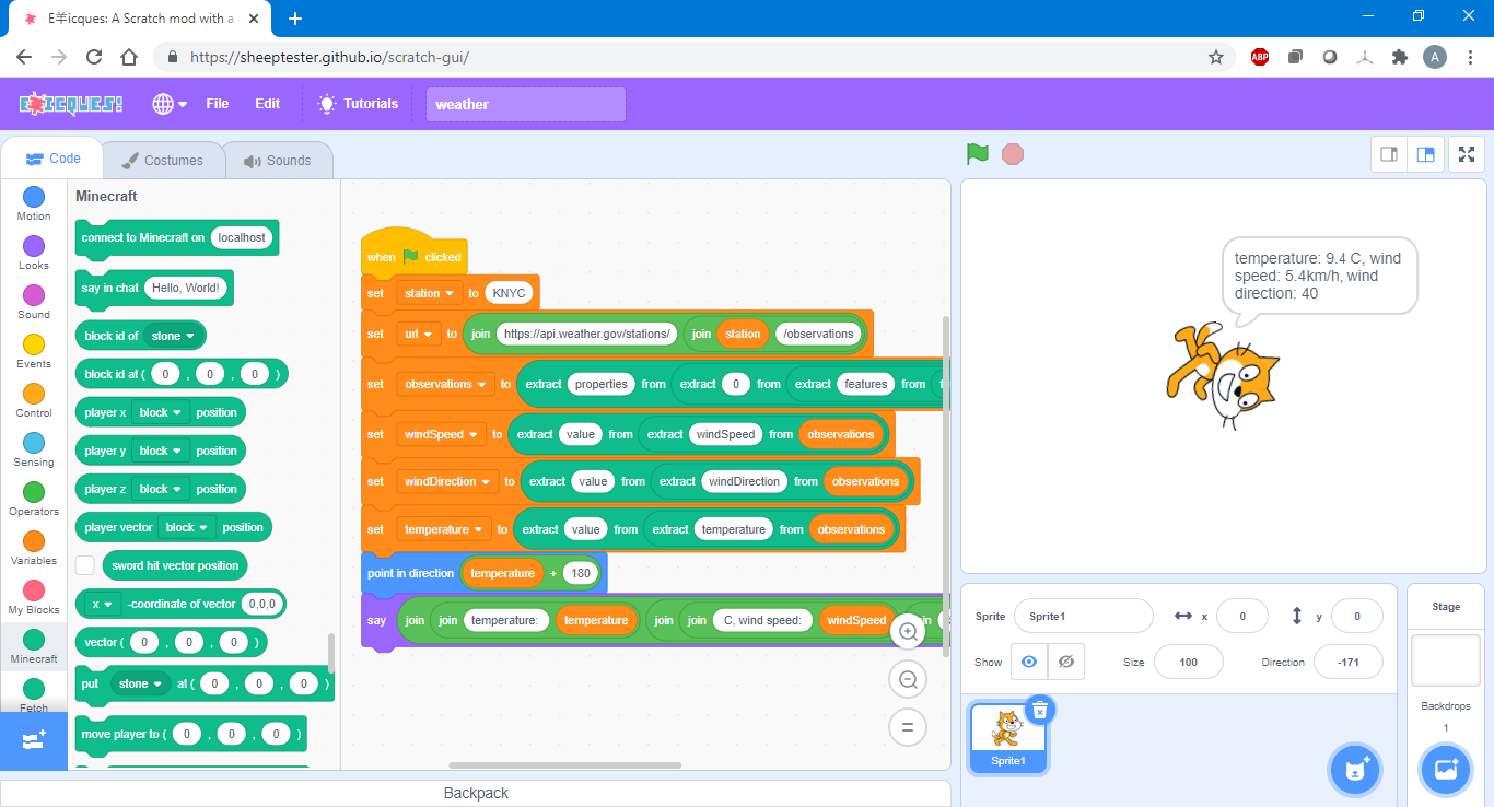 Scratch 3.0 Extensions : 8 Steps - Instructables