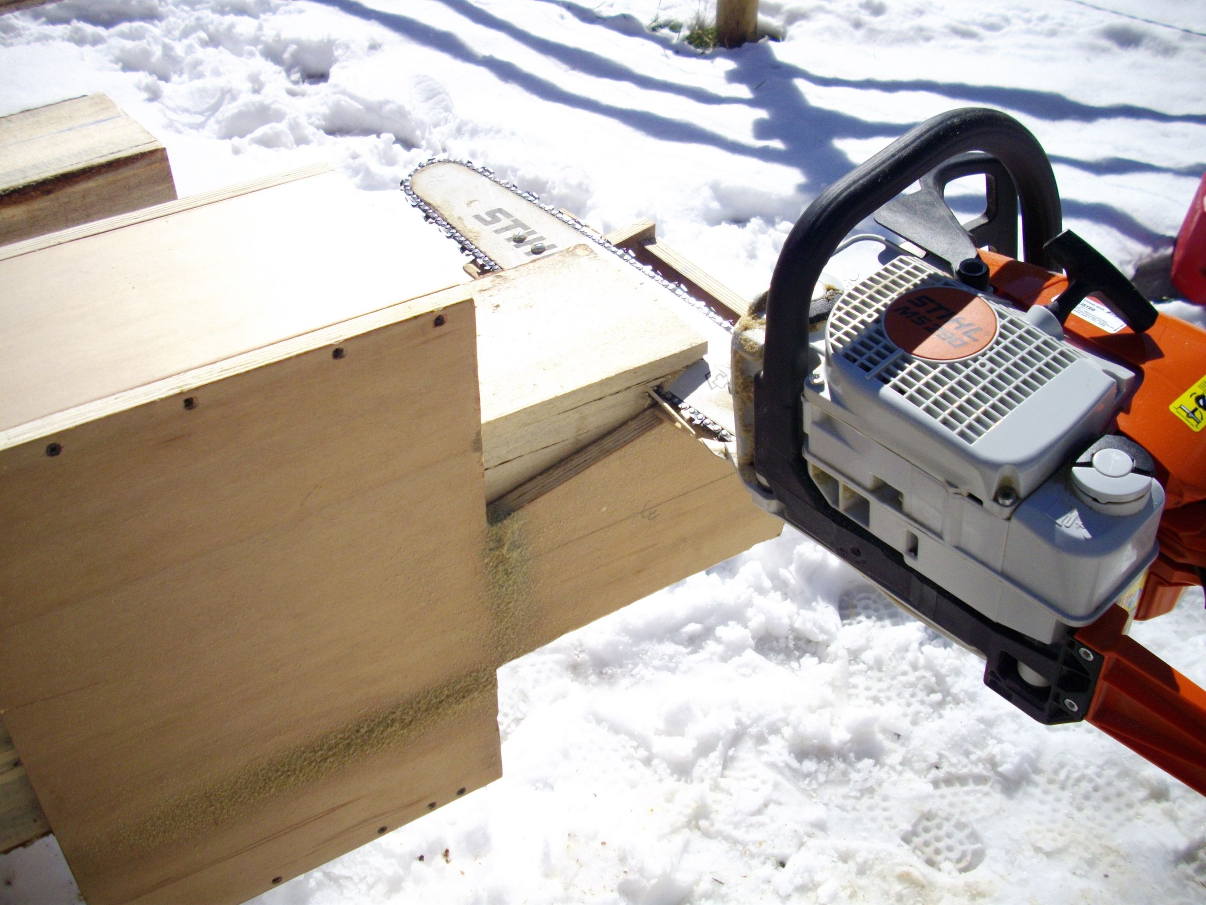 How to Build a Log Cabin With Dovetail Notches : 7 Steps (with Pictures ...