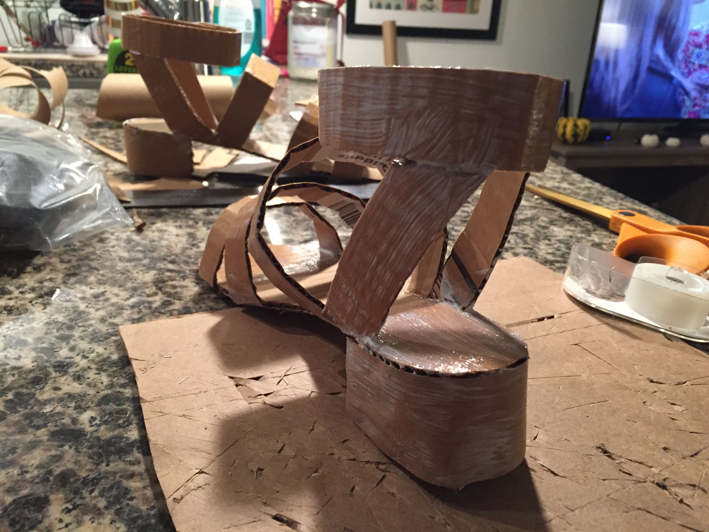 Transform Recycled Cardboard Into Shoes : 26 Steps (with Pictures ...