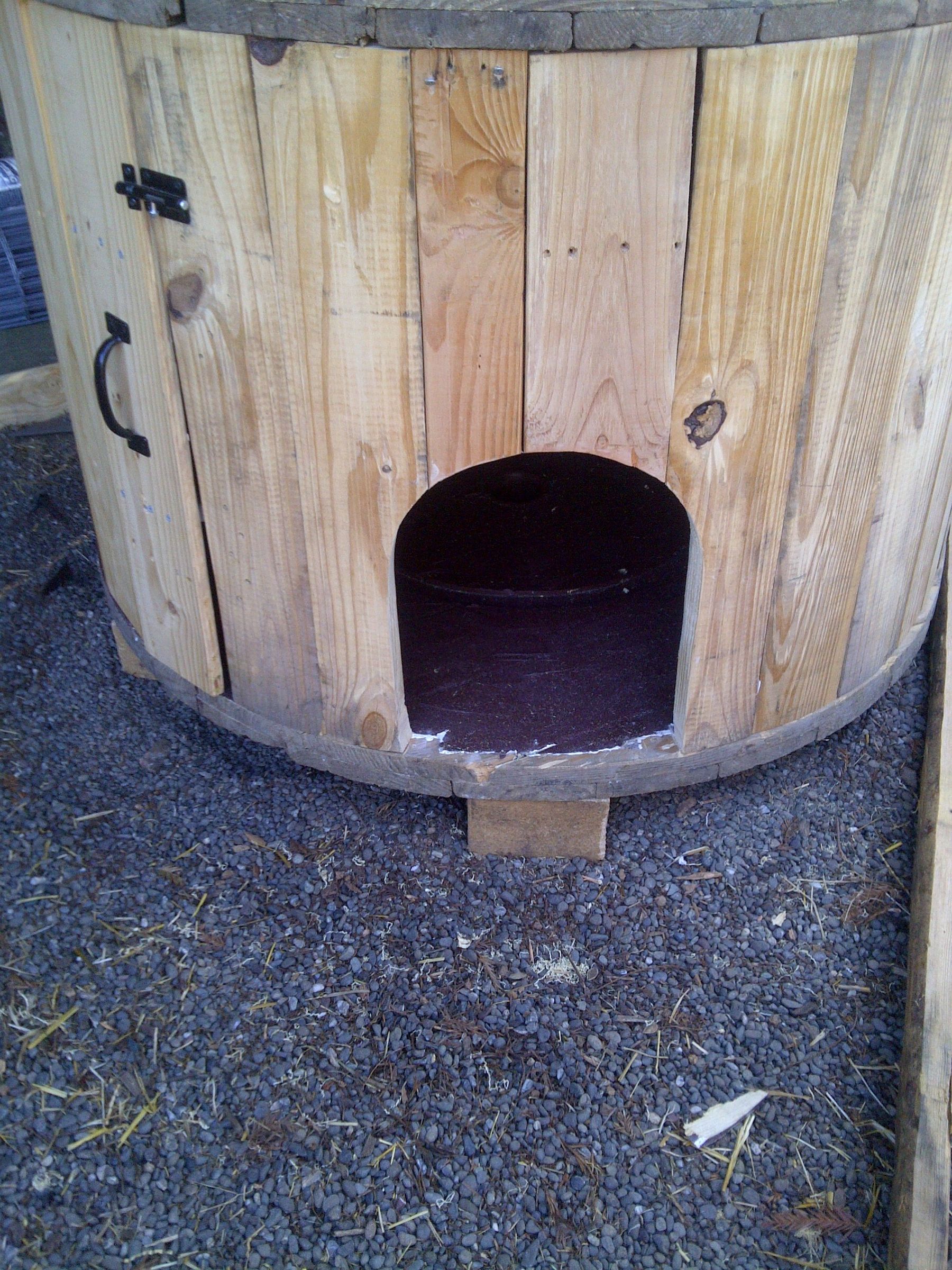 Cable Spool Duck House : 7 Steps (with Pictures) - Instructables