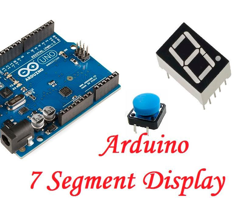 arduino 7-segment click counter DIY Project - Step-by-Step DIY Project ...