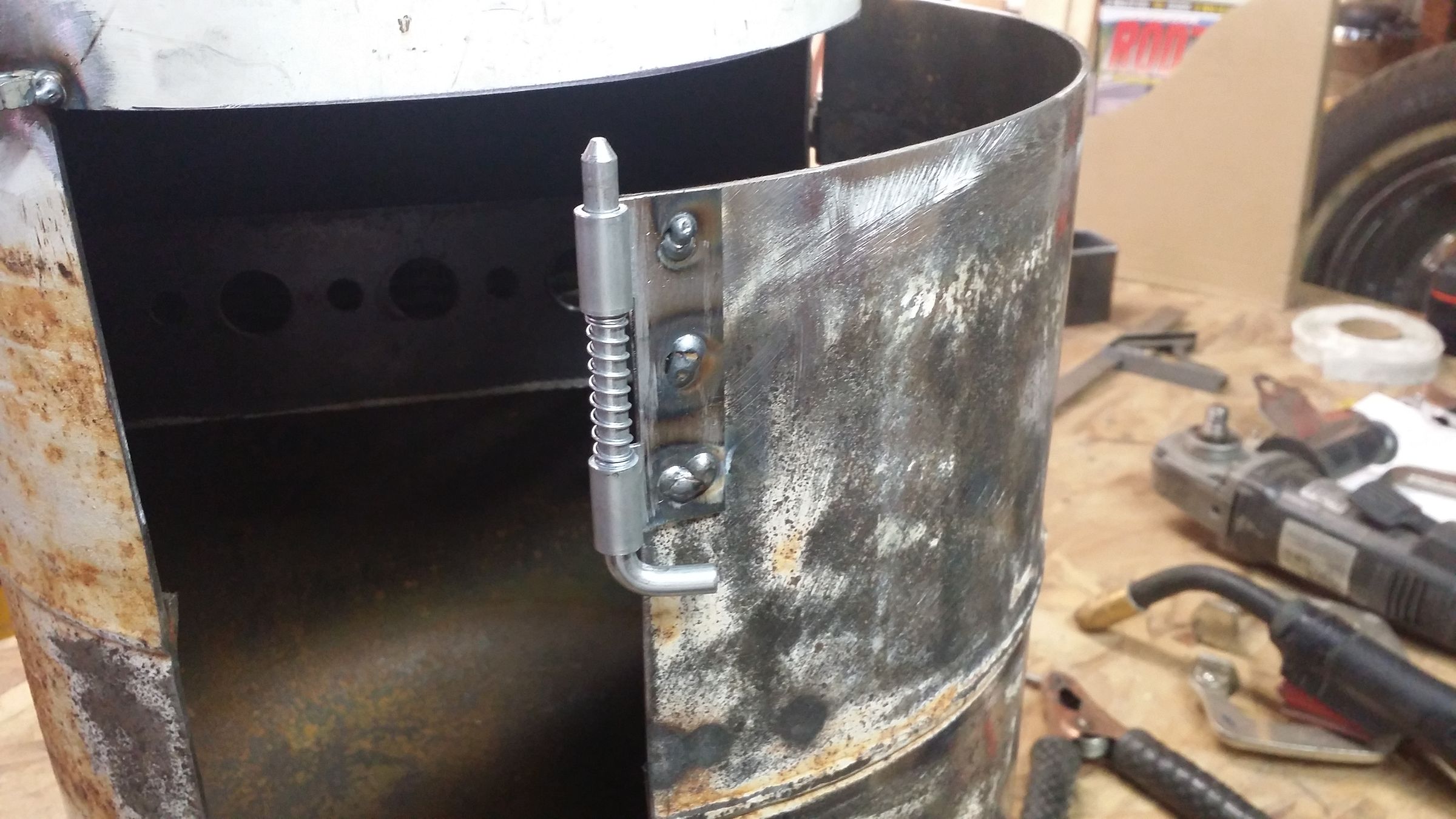 Propane Tank Tool Box : 10 Steps - Instructables