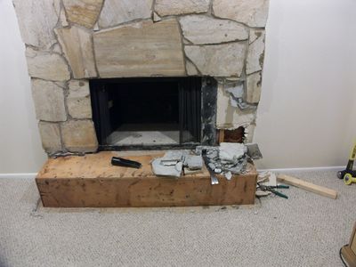Rebuilding a Fireplace Surround : 6 Steps (with Pictures) - Instructables