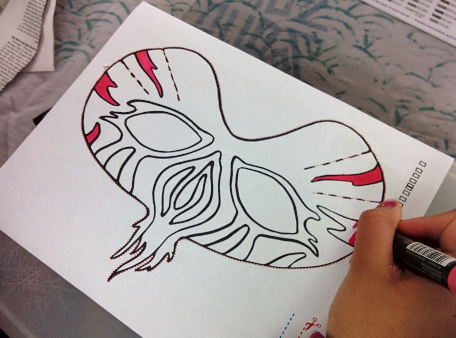 Designing and Making a Zebra Mask With Simple Materials - Instructables