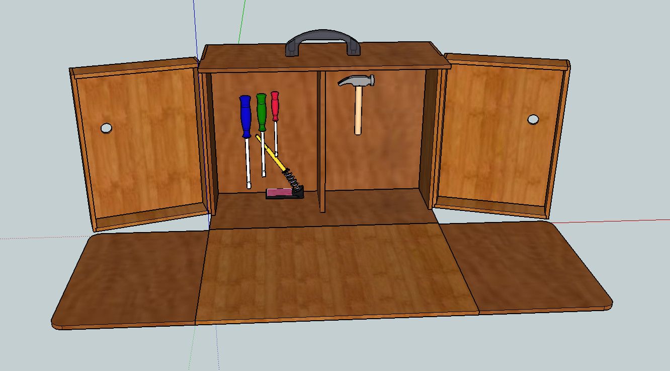 Make a Portable Workstation : 14 Steps (with Pictures) - Instructables