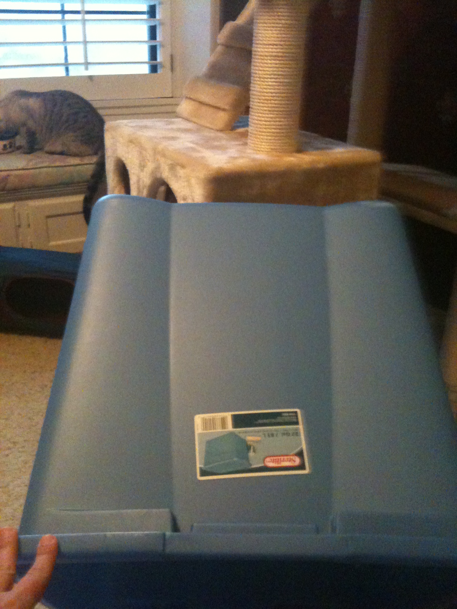 Fun and Functional Cat Litter Box Cover : 7 Steps - Instructables